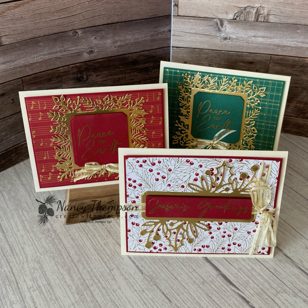 Simple & Elegant Holiday Card - Create with Nancy