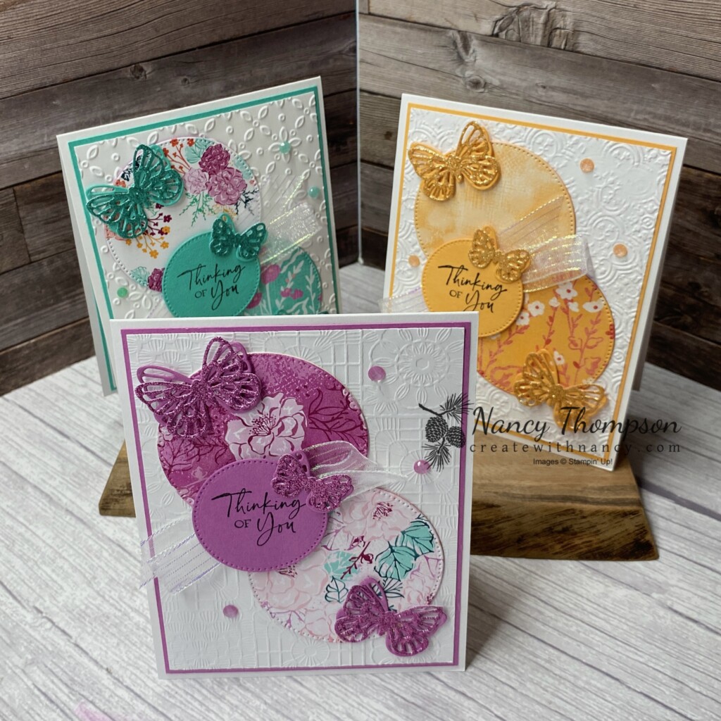 Fun Circle Die Cuts Card - Create with Nancy
